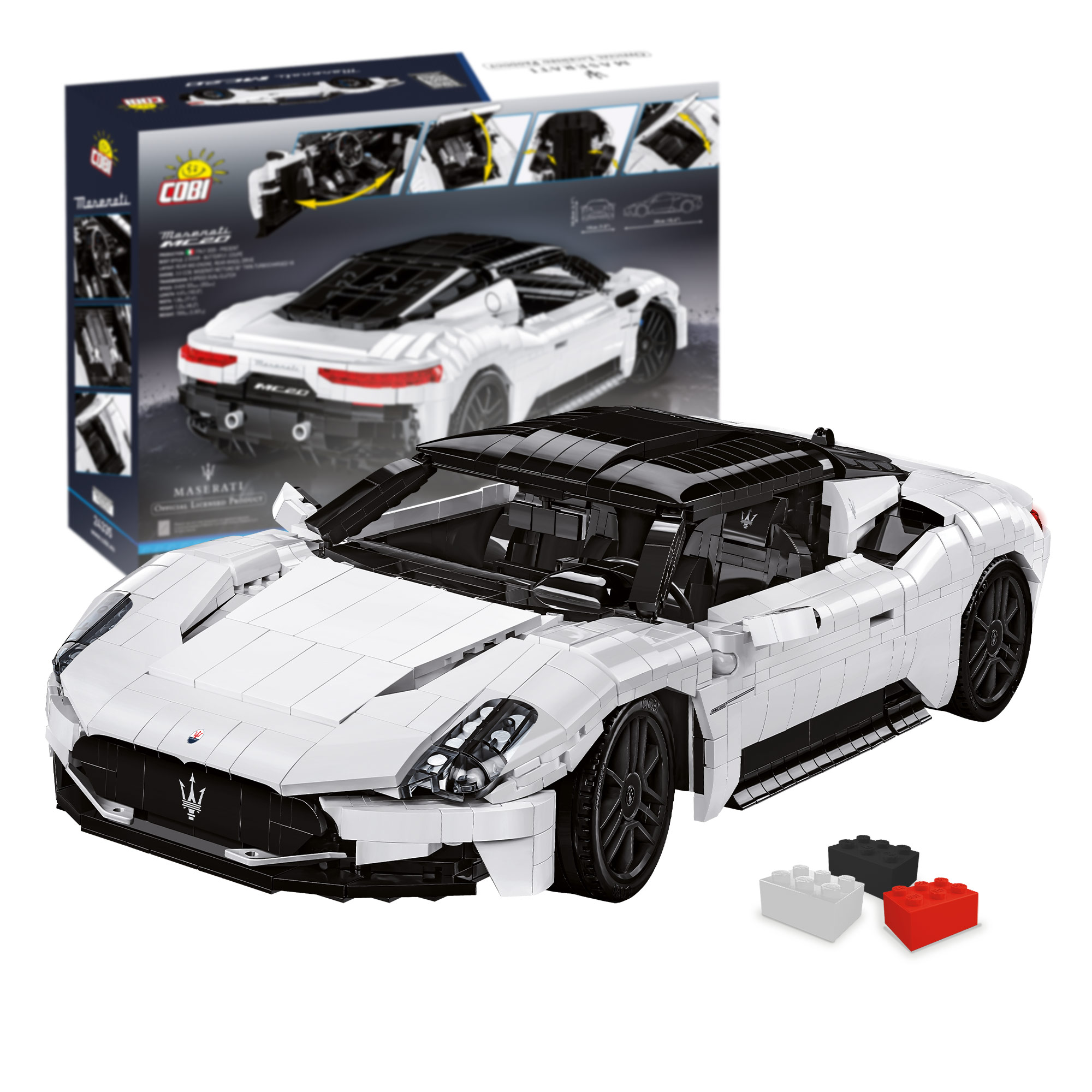 Maserati MC20 Modell - Cobi Klemmbausteine Bausatz