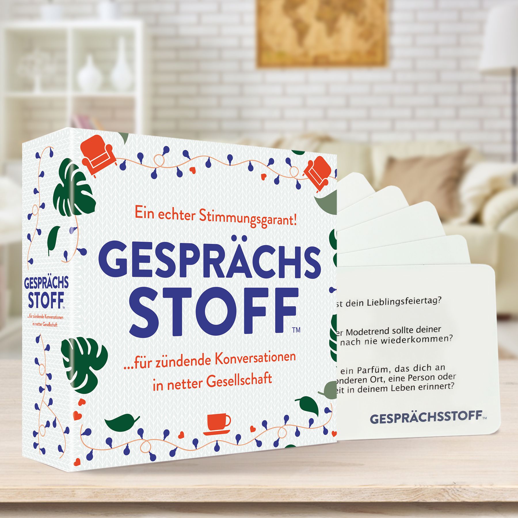 Zwei Doofe ein Gedanke - lustiges Kartenspiel zum Assoziieren