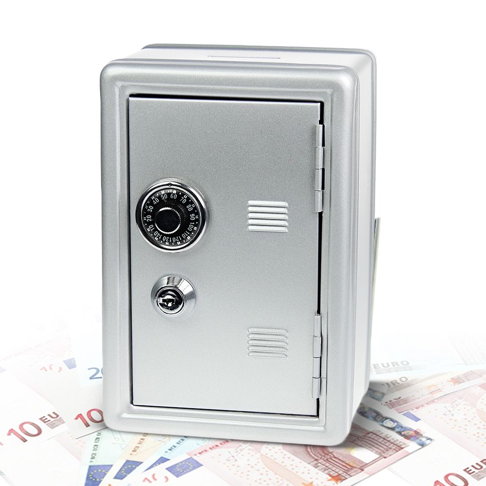 Spardose mit Zählwerk - Münzzähler mit Display Sparbüchse