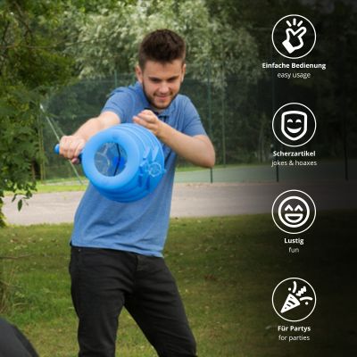 Airzooka, die Luftkanone - kraftvolles Geschoss mit reiner Luft