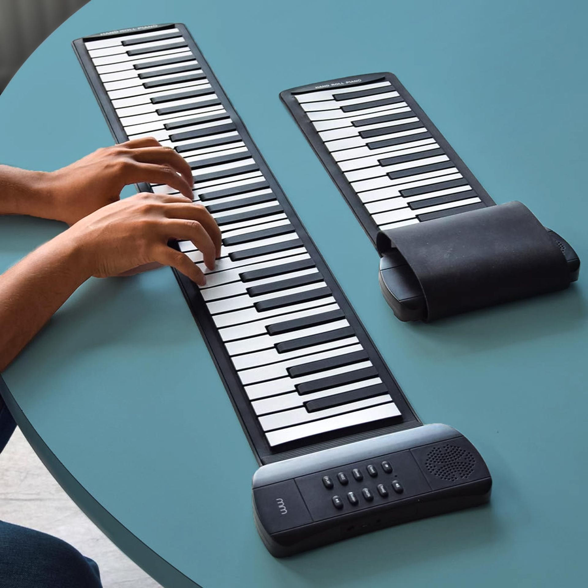 Hand Roll Up Keyboard - Faltbares Piano Musikinstrument