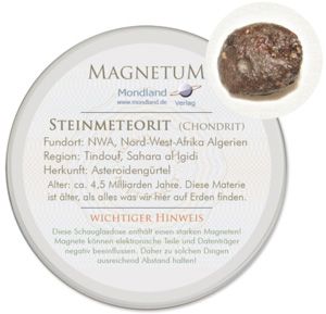 Echter Meteoritensplitter - Meteoritenstück & Echtheitszertifikat