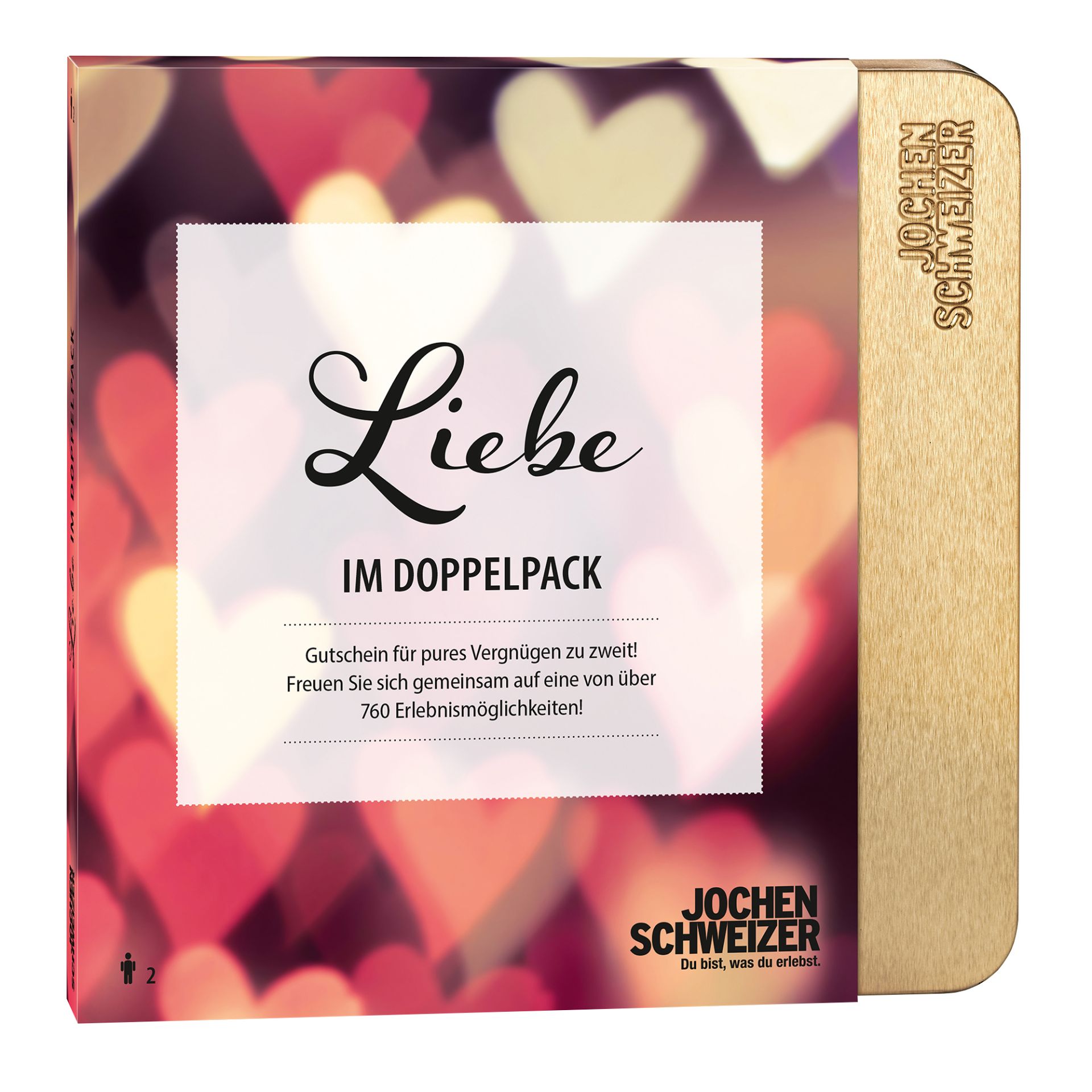 Romantik zu Zweit mit Liebe im Doppelpack - Erlebnisgeschenk