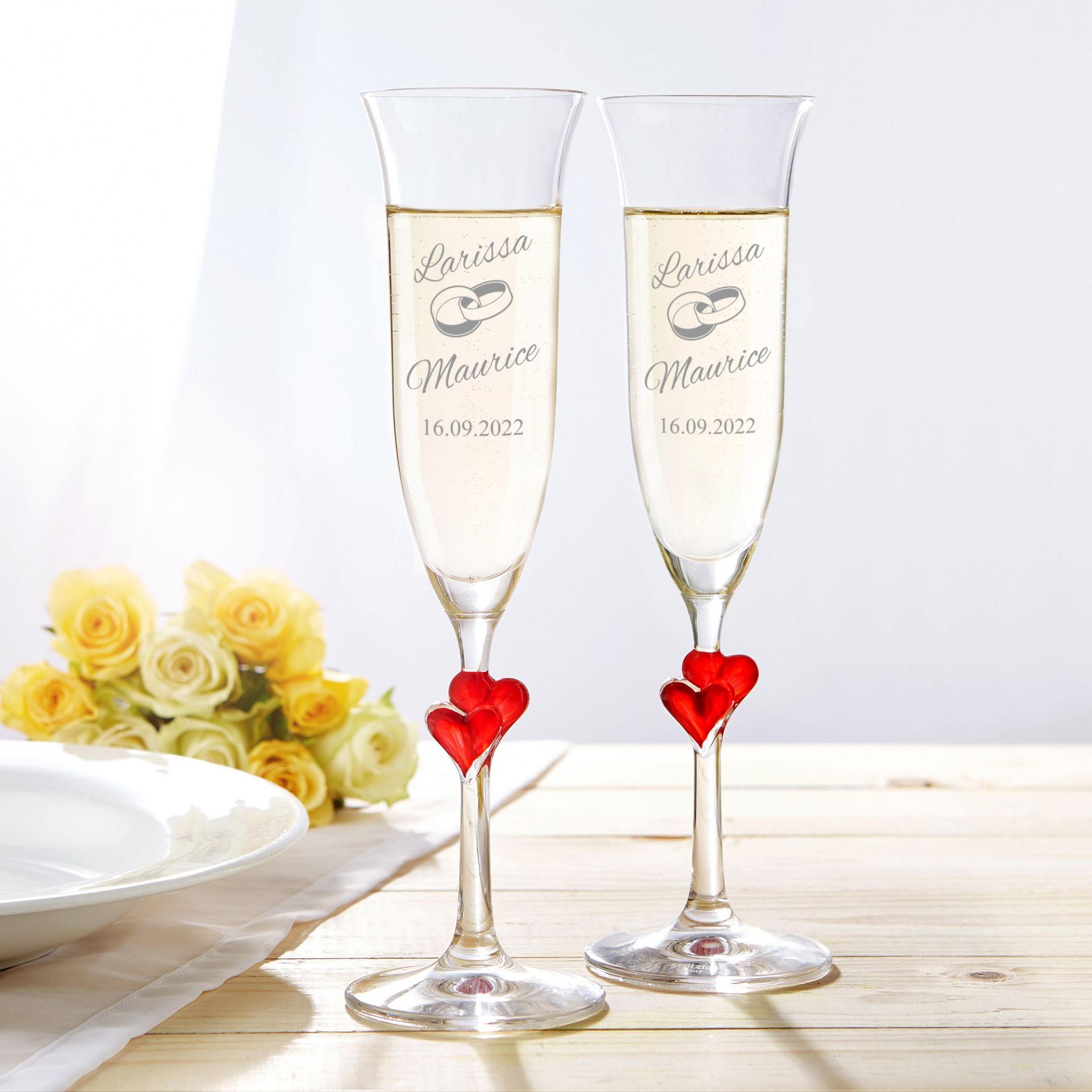 Sektgläser Mit Gravur Für Hochzeit