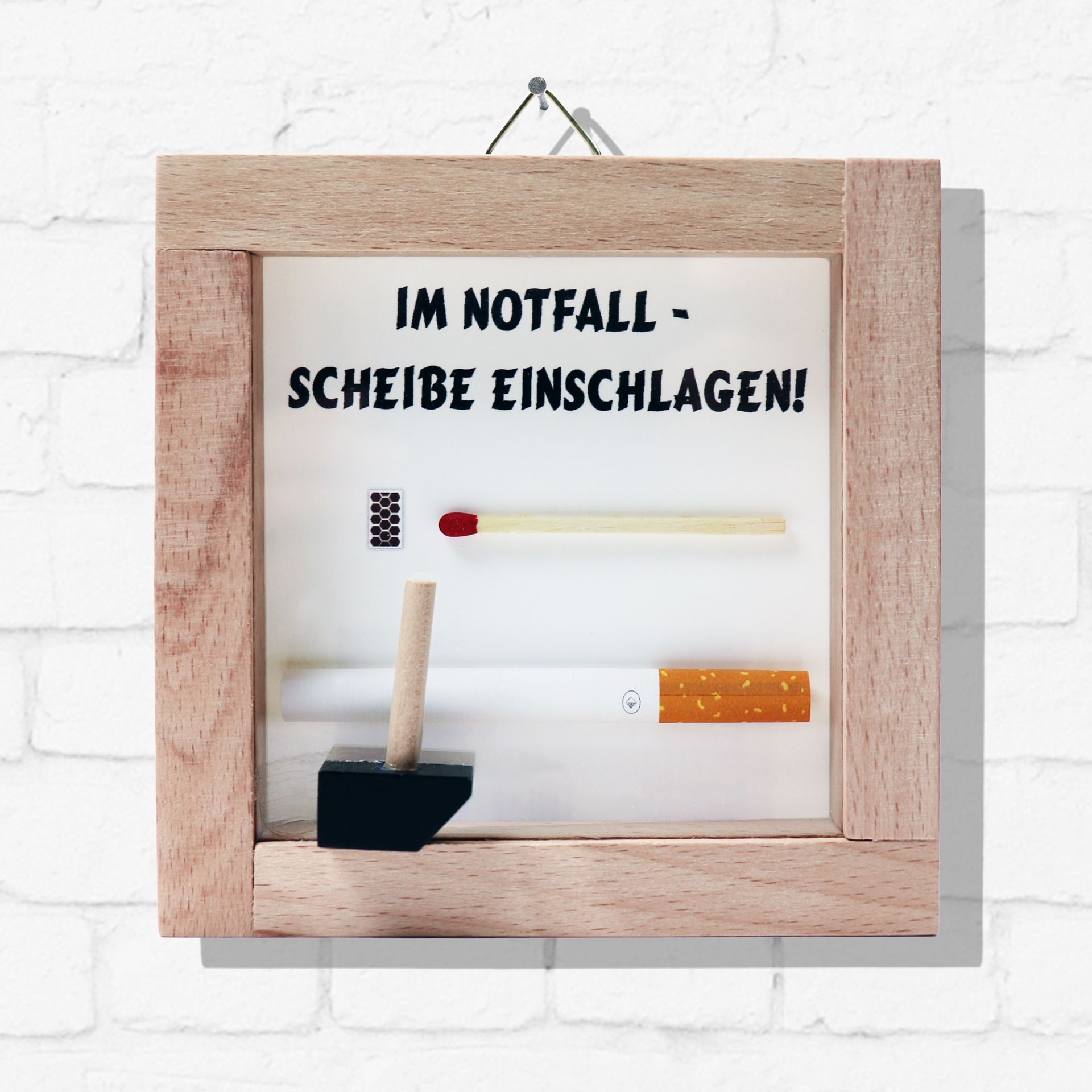 Große Enter Taste - Anti Stress Kissen mit USB Anschluss
