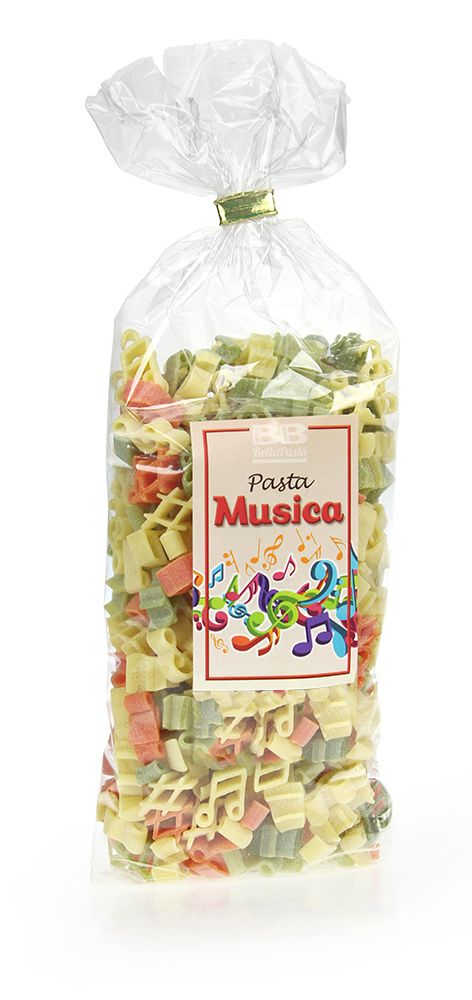 Italienische Pasta Musica - 250 g Nudeln für Musikliebhaber!