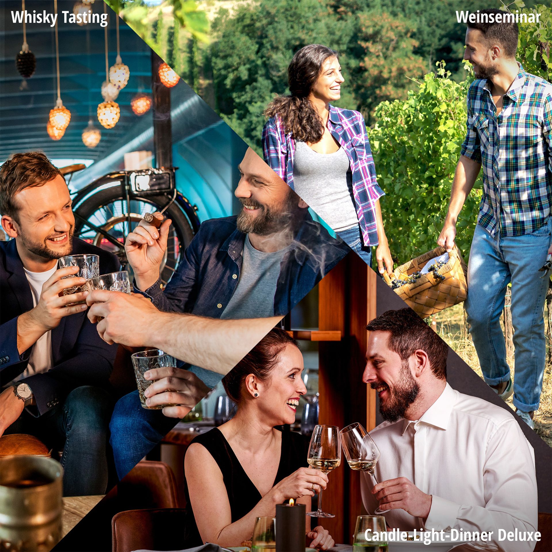 Romantik zu Zweit mit Liebe im Doppelpack - Erlebnisgeschenk