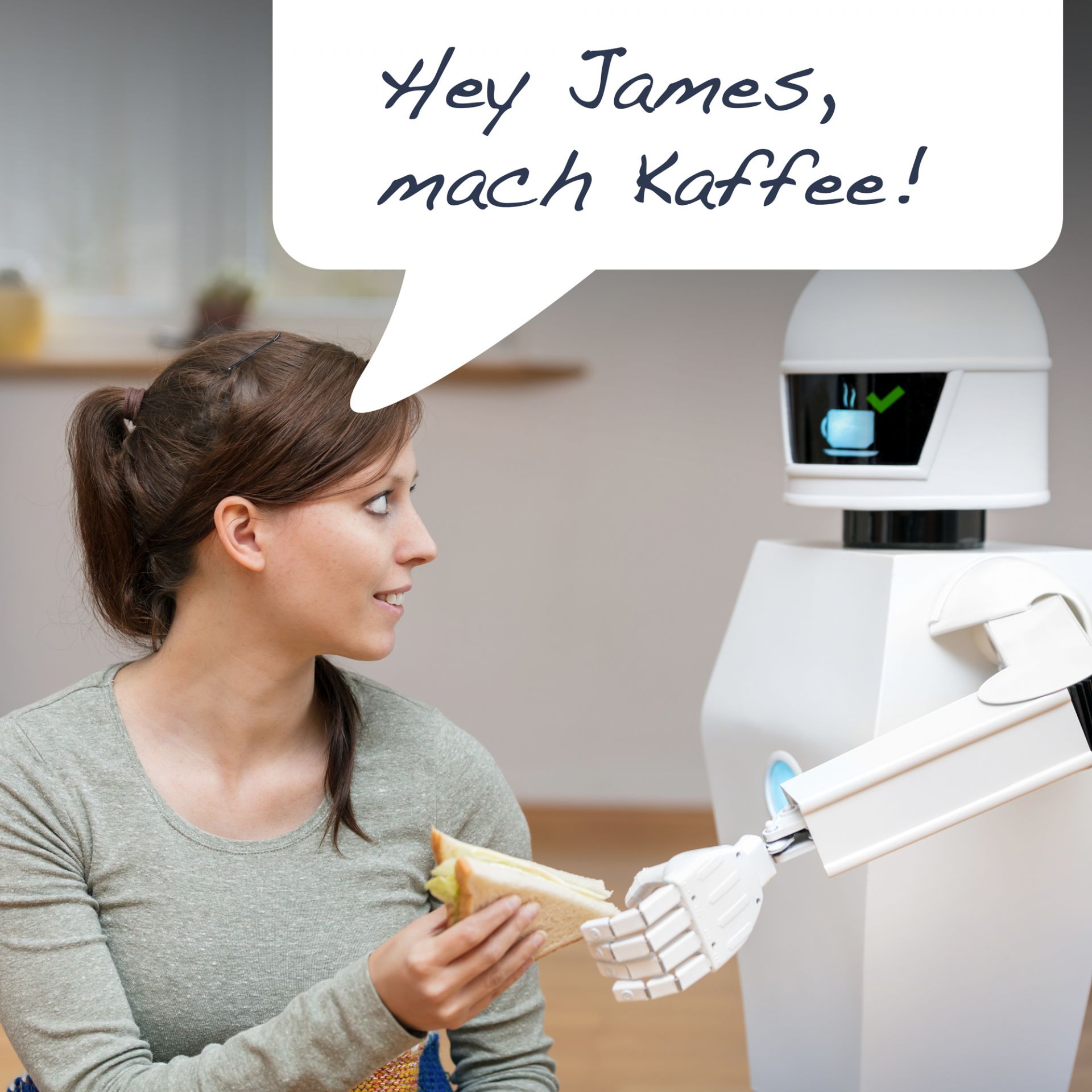 Universal Haushaltsroboter mit künstlicher Intelligenz