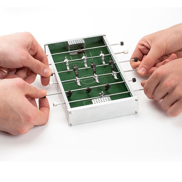 Mini-Kicker-Tisch - Aluminium Kicker für unterwegs