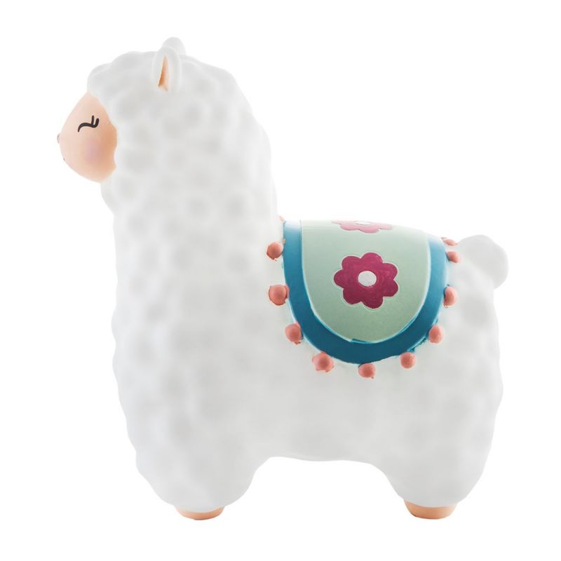 LED Nachtlicht - Lama - batteriebetrieben - Farbe: weiß